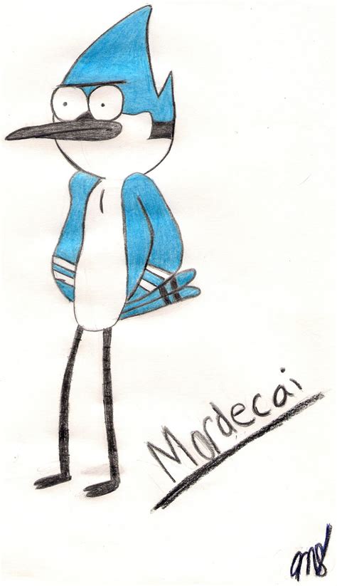 Regular Show Mordecai By Cuppycakecreeper On Deviantart