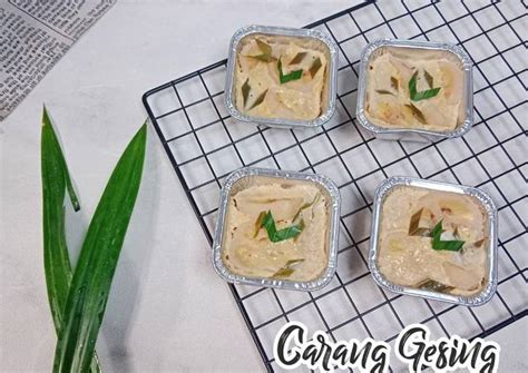 Resep Carang Gesing Khas Solo Oleh Haryanti Andrie Cookpad