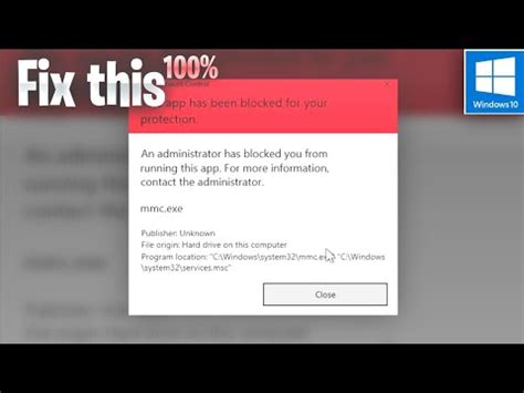 How To Fix Administrator Has Blocked You From Running This App