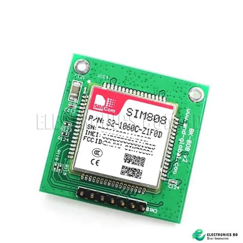 Gsm Gps Sim808 Breakout Boardsim808 Core Boardquad Band Gsm Gprs