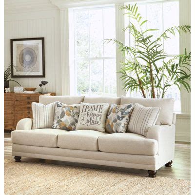 Lark Manor Ariaunna 90 Sofa W Comfort Coil Seating 5 Included