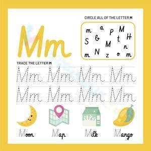 Cursive M Worksheets
