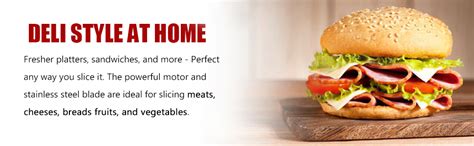 Meat Slicercusimax Electric Deli Meat Slicer For Home2