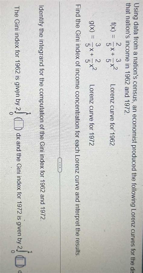 Using Data From A Nations Census An Economist StudyX