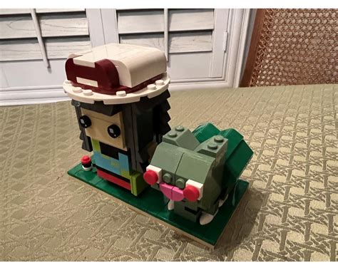 Lego Moc Trainer Leaf And Bulbasaur By Theogoddllama Rebrickable