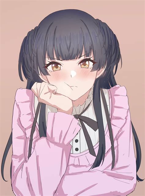 Mayuzumi Fuyuko Idolmaster And 1 More Drawn By Hatorikasiso Danbooru