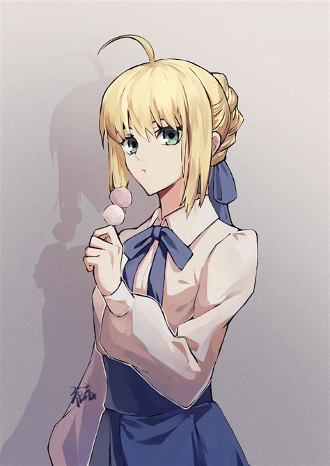 Safebooru 1girl Ahoge Armor Artoria Pendragon All Bangs Blonde Hair