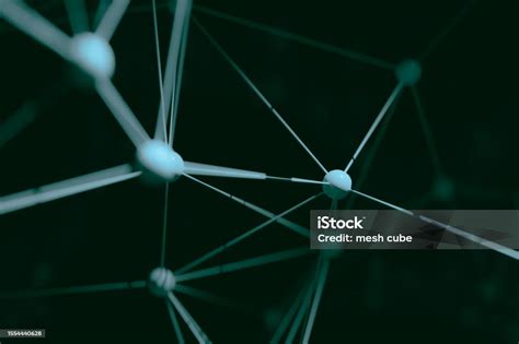 과학과 기술 개념 배경은 원자 프랙탈 구조 3d 렌더링과 같은 선으로 연결됩니다 0명에 대한 스톡 사진 및 기타 이미지 0명 3차원 형태 5g Istock