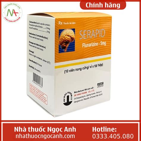 Thuốc Serapid mg có tác dụng gì mua ở đâu bao nhiêu tiền