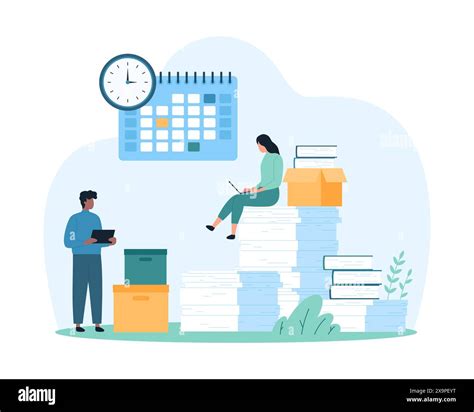 Office Document Management And Data Organization Service Bureaucracy