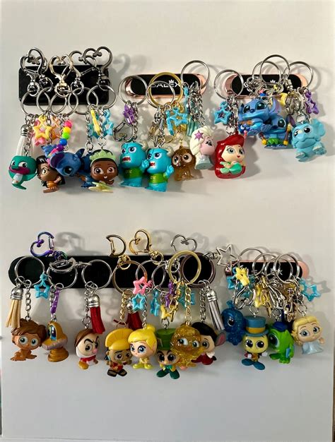 Disney Doorables Keychain Fire Spirit Etsy