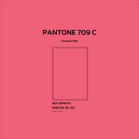 About Pantone 709 C Color Color Codes Similar Colors And Paints