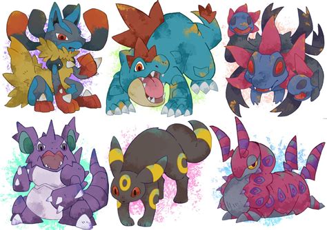 ポケモン「好きなポケモン5匹あげると趣味がわかる なんで6匹連れてけるのにの5匹なんだよ」ロジョのイラスト