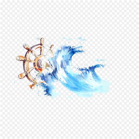 手绘海浪PNG图片素材下载 图片编号10796606 PNG素材网
