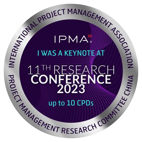 Ipma Research Conference Keynote Speaker Credly