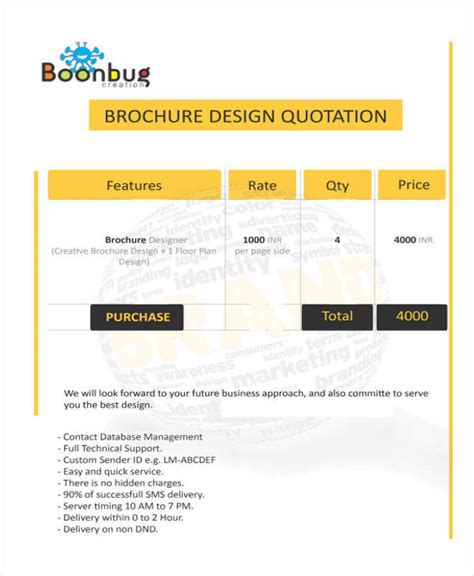 Design Quotation Template