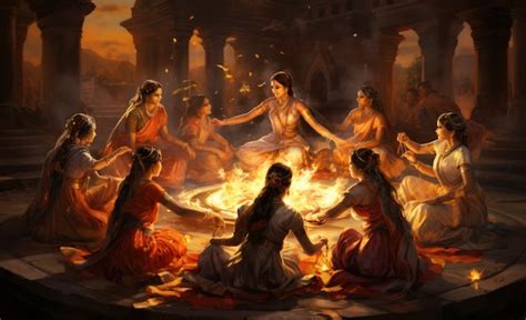 Free Photo People Celebrating Lohri Punjabi Folk Festival