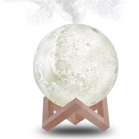 Humidificador Y Lampara Led En Forma De La Luna En D Sears