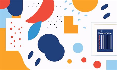 Premium Vector Abstract Background With Colorful Liquid Shapes And