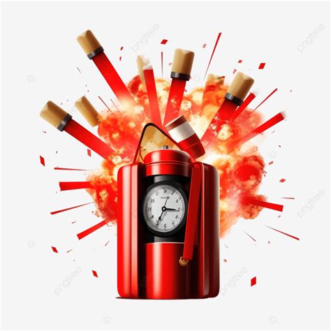 Dynamite Sticks With Clock Timer Png Illustration Bomb Bang Blast