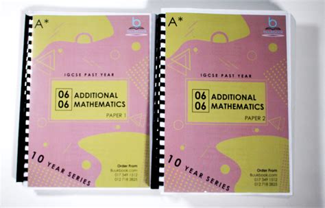Igcse Add Maths 0606 Buukbook