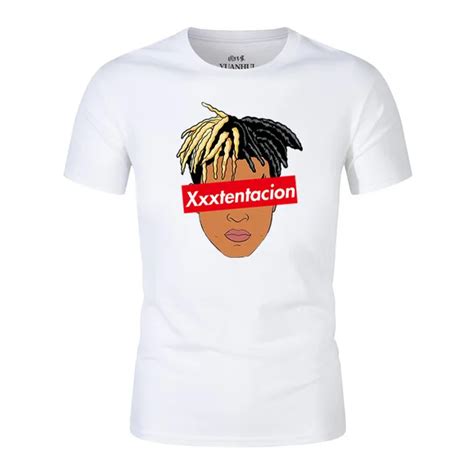 New Xxxtentacion Character Printing T Shirt Fashion Casual Fitness Cool
