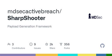 GitHub Mdsecactivebreach SharpShooter Payload Generation Framework