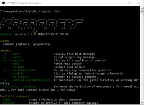 C I T Laravel V I Composer T H C Web Online