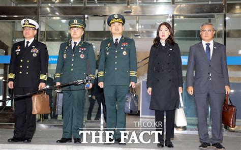 Tf포토 남북장성급회담 출발하는 남측 대표단 포토 기사 더팩트