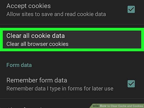 5 Ways To Clear Cache And Cookies WikiHow