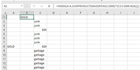 Microsoft Excel How To Select A Cell In Excell Based On A Formula Super User
