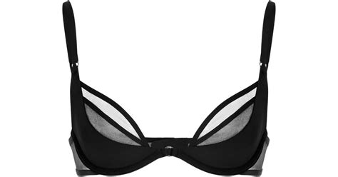 Nensi Dojaka For Calvin Klein Plunge Bra In Black Lyst