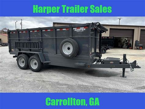 New 2025 Prospector 7x16 16k Telescoping Dump Trailer With 4 Walls And