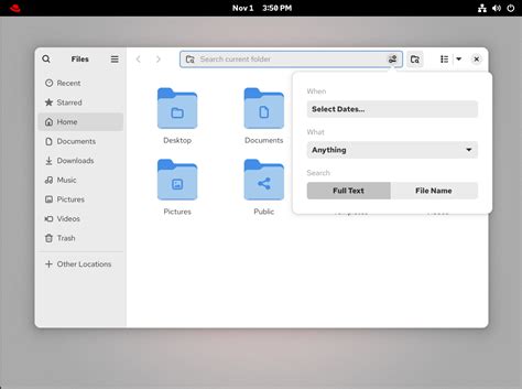 Chapter 5 Searching For Files In Gnome Using The Gnome Desktop Environment Red Hat