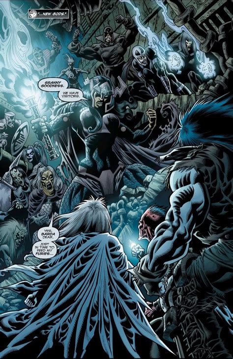 Big Barda And Granny Goodness As Members Of The Black Lantern Corps