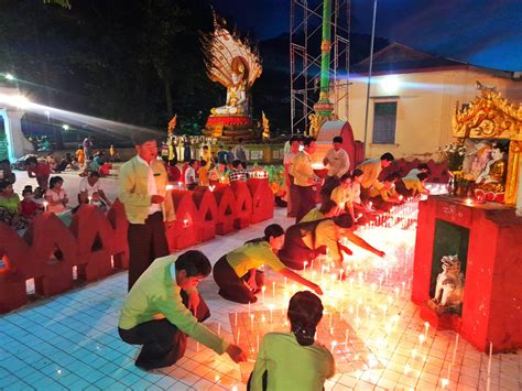 သီတင်းကျွတ်လပြည့် အဘိဓမ္မာအခါတော်နေ့ ၌ အမြို့မြို့အနယ်နယ်ရှိ