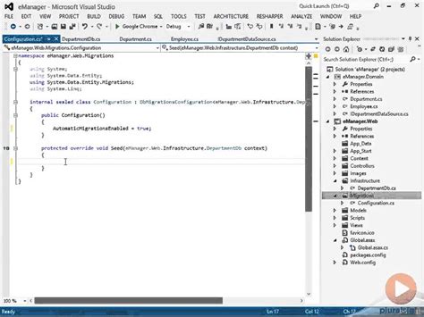4 database migrations asp mvc 4 youtube