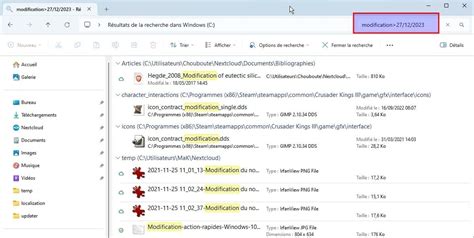 Rechercher Des Fichiers Par Date Sous Windows 10 Ou Windows 11
