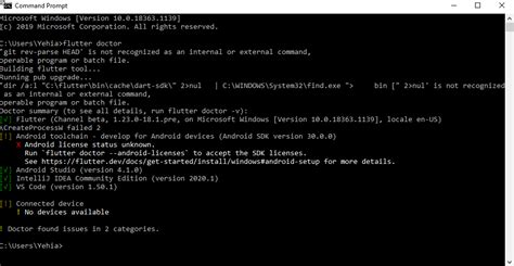 Cannot Run Program Flutter Bat On Android Studio Stack Overflow