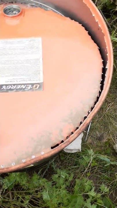 шуруповерт и зубило открыть бочку от масла Youtube