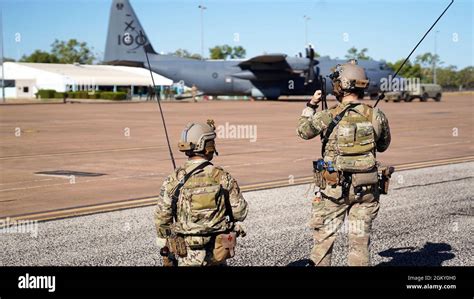 Two Deployed Aircraft Ground Response Element Defenders Maintain A