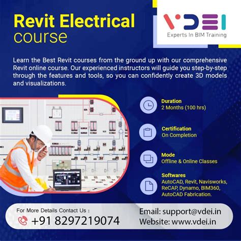 Vdei Bim Training On Linkedin Revit Electricalcourses
