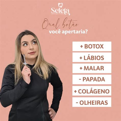 Pin De Mayara Priscila Em Ideias De Marketing Botox Estética Facial