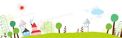 淘宝卡通小清新儿童手绘banner背景背景图片下载1920x600像素格式编号1kjf9wldv图精灵