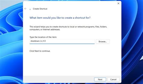How To Add A Shutdown Desktop Shortcut In Windows