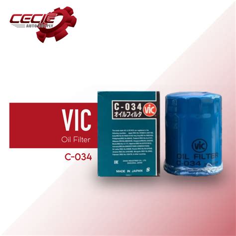 vic c 034 oil filter hyundai h100 lazada ph