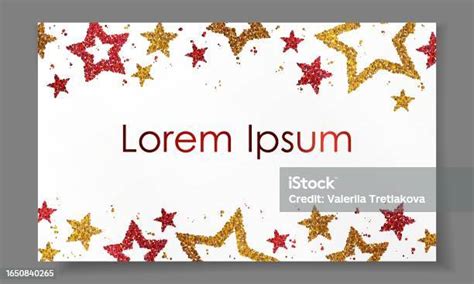금색 붉은 반짝임 반짝이 그림자가 있는 흰 종이에 텍스트를 위한 공간이 있는 배너 벡터 그림입니다 포스터 결혼식 초대장 졸업장 파티 웹 카드 요소 건설 프레임에 대한 스톡