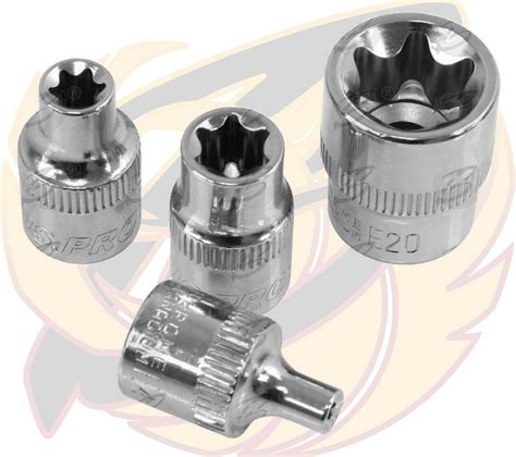 Us Pro E Torx External Etorx Female Torx Sockets 3 8 Drive Sockets E Torx Torks Ebay