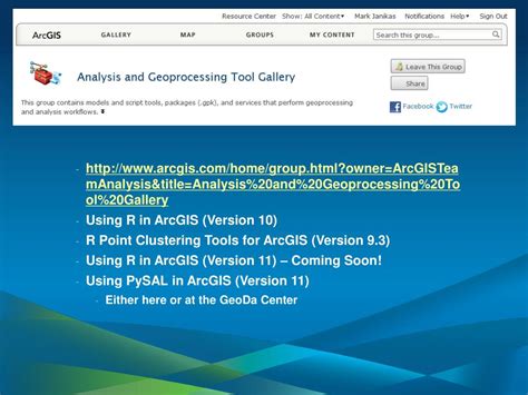 Ppt Integrating Open Source Statistical Packages With Arcgis
