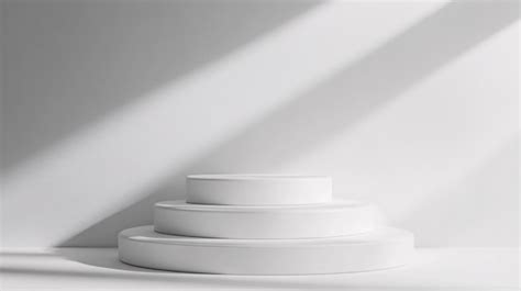 Striking Product Podium Designed With An Elevated Tiered Structure The Podium Features Three